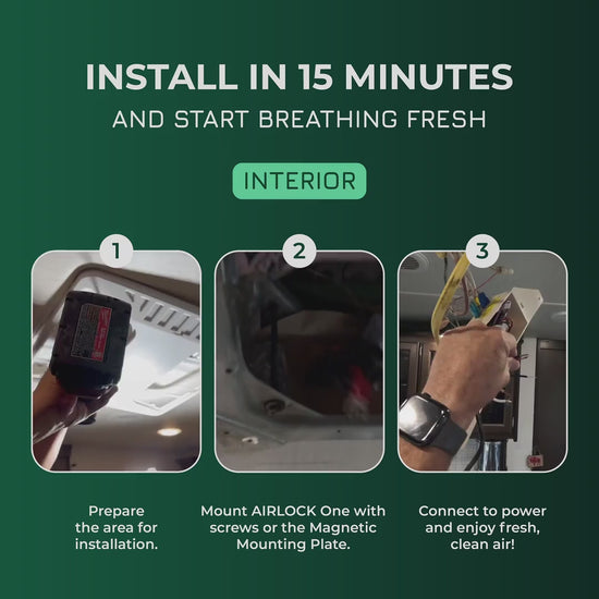 AIRLOCK One | Eliminate RV Odors